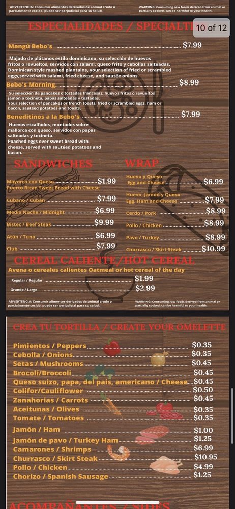 Bebe’s Café Menu, Prices, Business hours & Near Me – Your Local Joint!